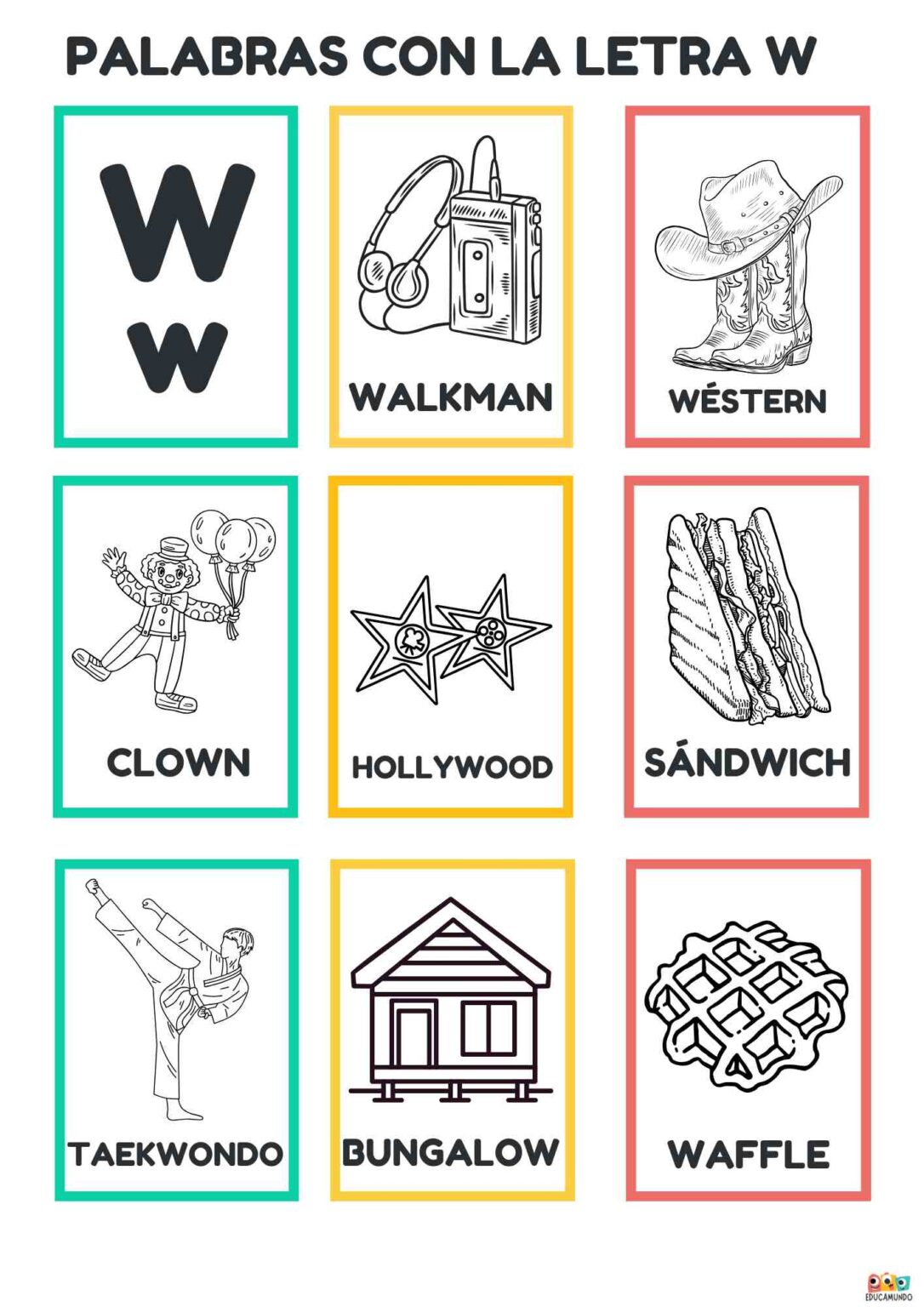 Palabras con W | EducaMundo